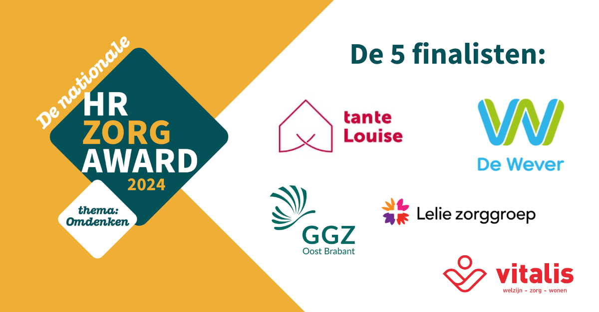 Finalisten Nationale HR Zorg Award 2024 bekend - FWG Progressional People
