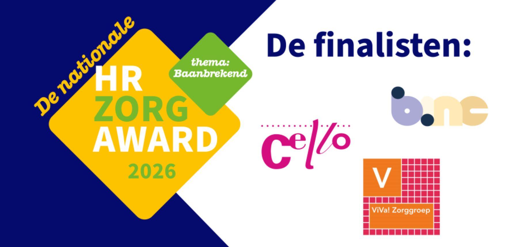 Finalisten Nationale HR Zorg Award 2026 bekend - FWG Progressional People